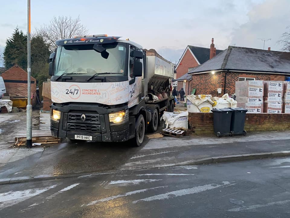 Domestic Concrete Delivery - 24/7 Concrete Yorkshire